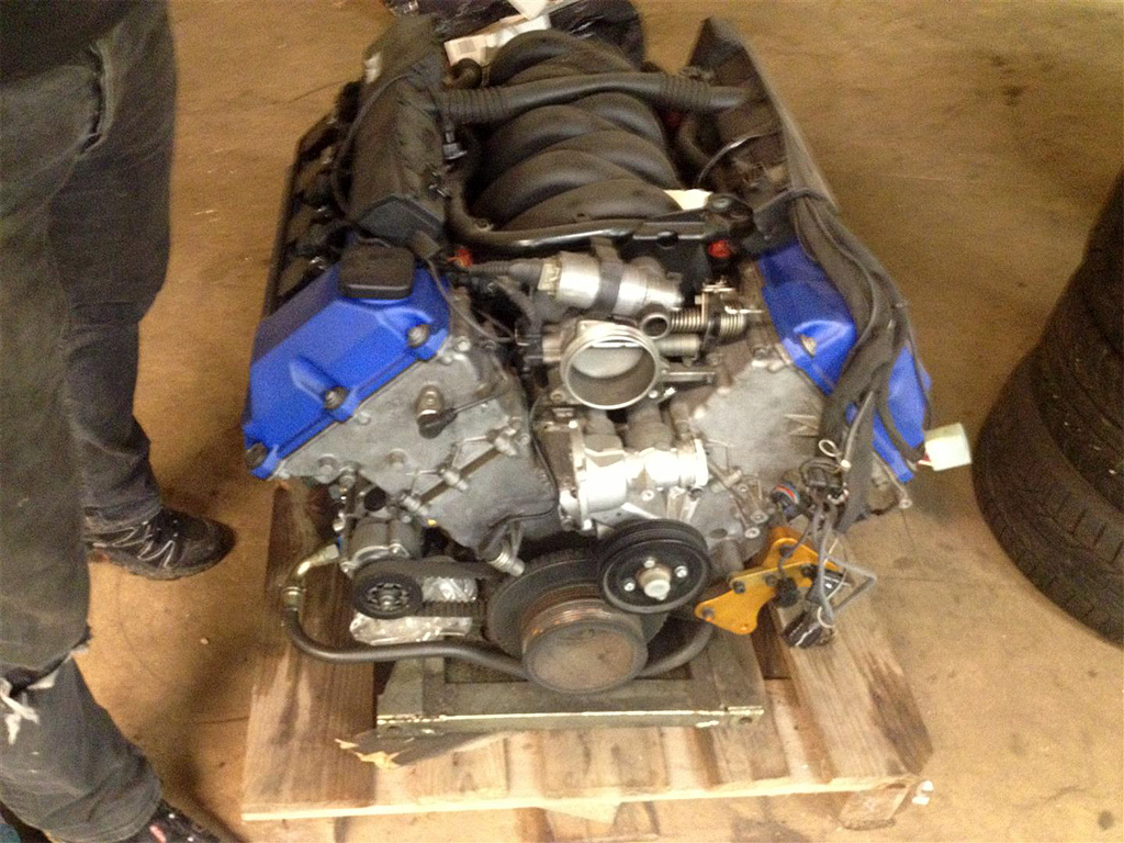Motorsporten.dk - Job & handel - SOLGT - BMW M60b40 Motor. 4,0 V8 fra ...
